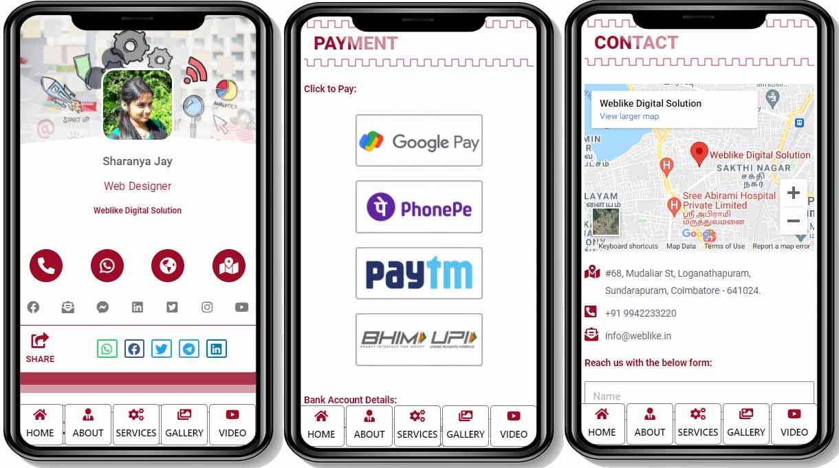 10161 - Profile Business Card | VISICARDS.IN